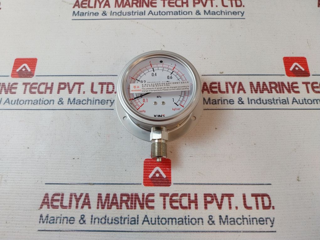 Kins Ksb 5305 Compound Pressure Gauge – Aeliya Marine Tech