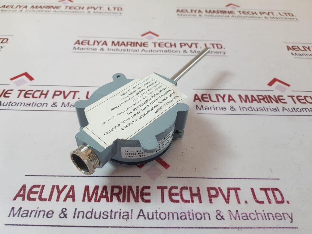 Kjaerulf Pedersen 1Xpt100 Sensor – Aeliya Marine Tech