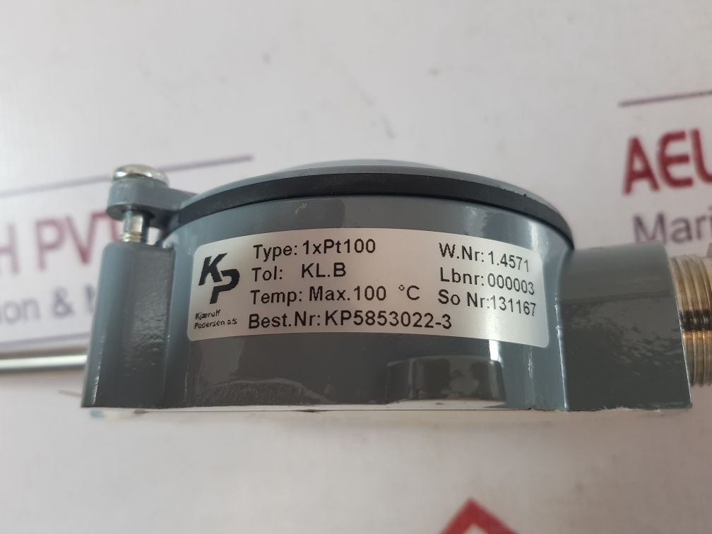 Kjaerulf Pedersen 1Xpt100 Sensor – Aeliya Marine Tech