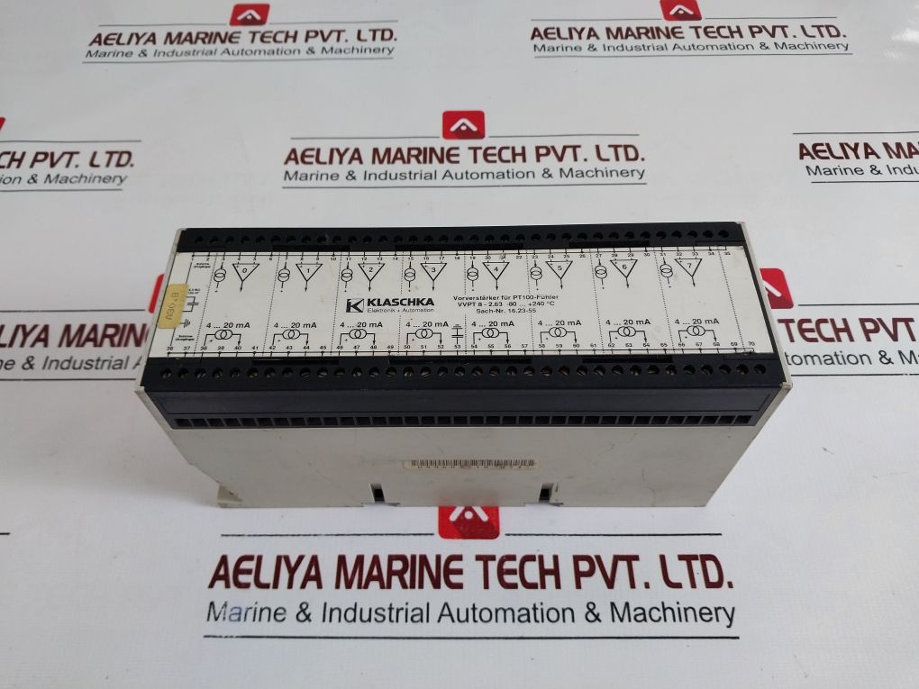 Klaschka Vvpt 8 – 2.63 Preamplifier For Pt100 Sensor – Aeliya Marine Tech
