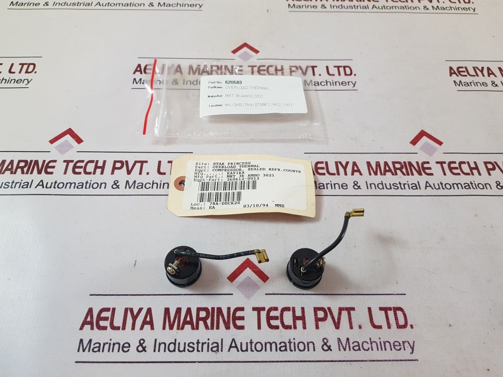 Klixon Mrt 36Am.Ho-3021 Motor Protector – Aeliya Marine Tech®