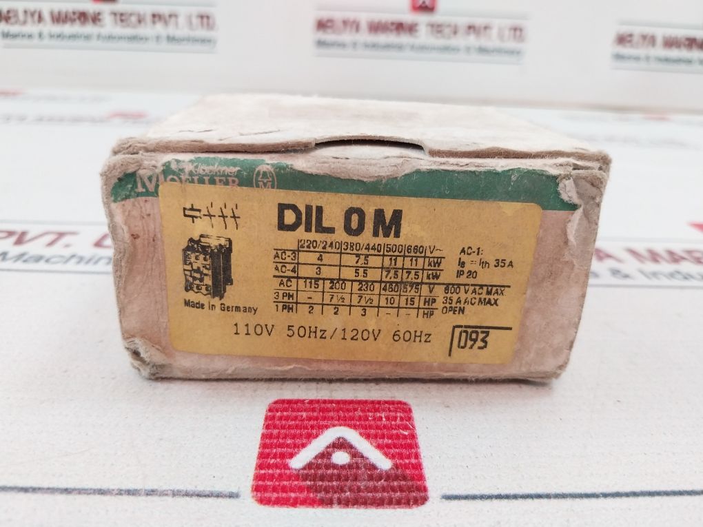 Klockner Moeller Dil 0 M Contactor Ip20 – Aeliya Marine Tech