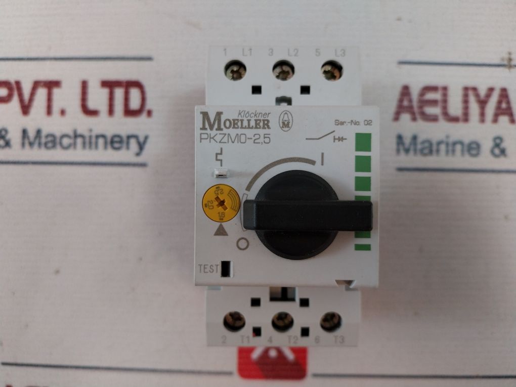 Klockner Moeller Pkzm0-2,5 Motor Protective Switch – Aeliya Marine Tech