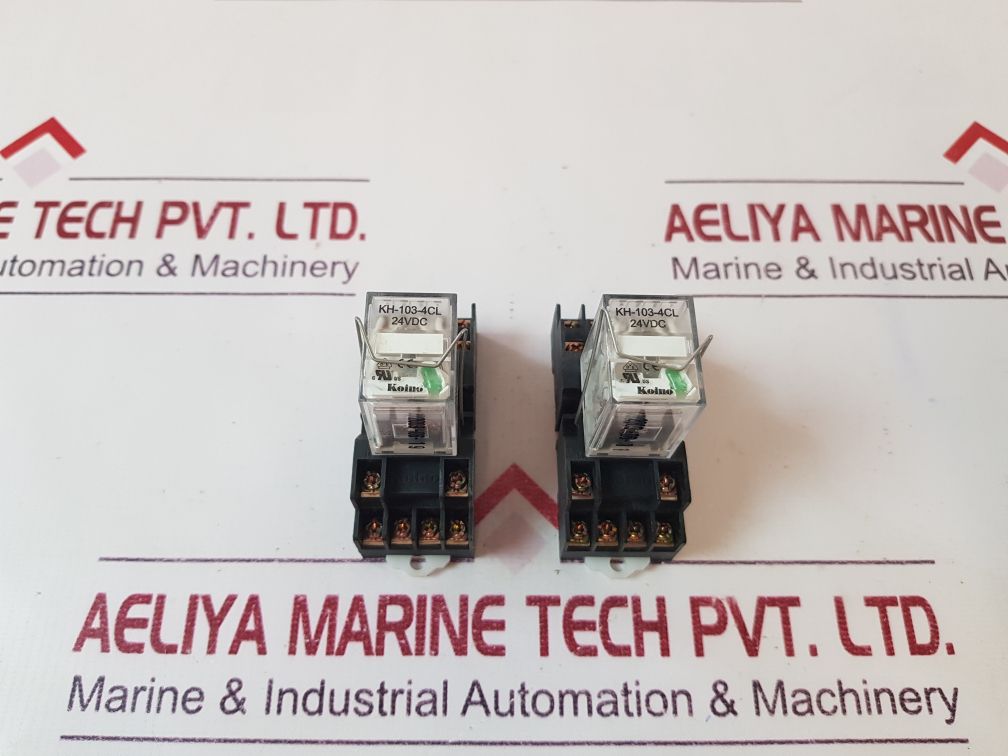 Koino Kh-103-4Cl Relay With Base 24Vdc – Aeliya Marine Tech