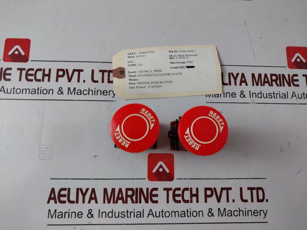 Koino Kh-2201Er Emergency Switch – Aeliya Marine Tech