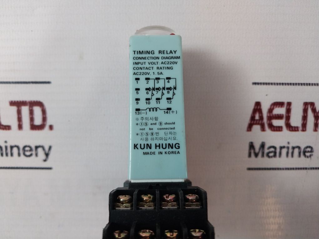 Koino Ktm-1M Timing Relay With Socket Ac220V – Aeliya Marine Tech