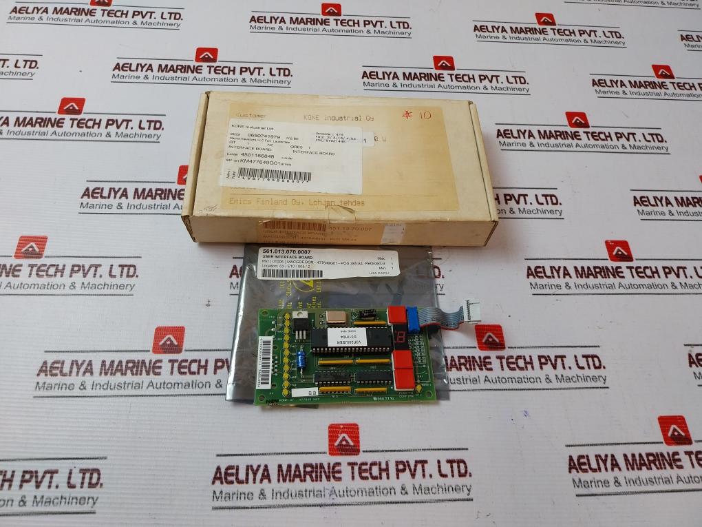 Kone Km477649G01 User Interface Board Rev 1.1 – Aeliya Marine Tech