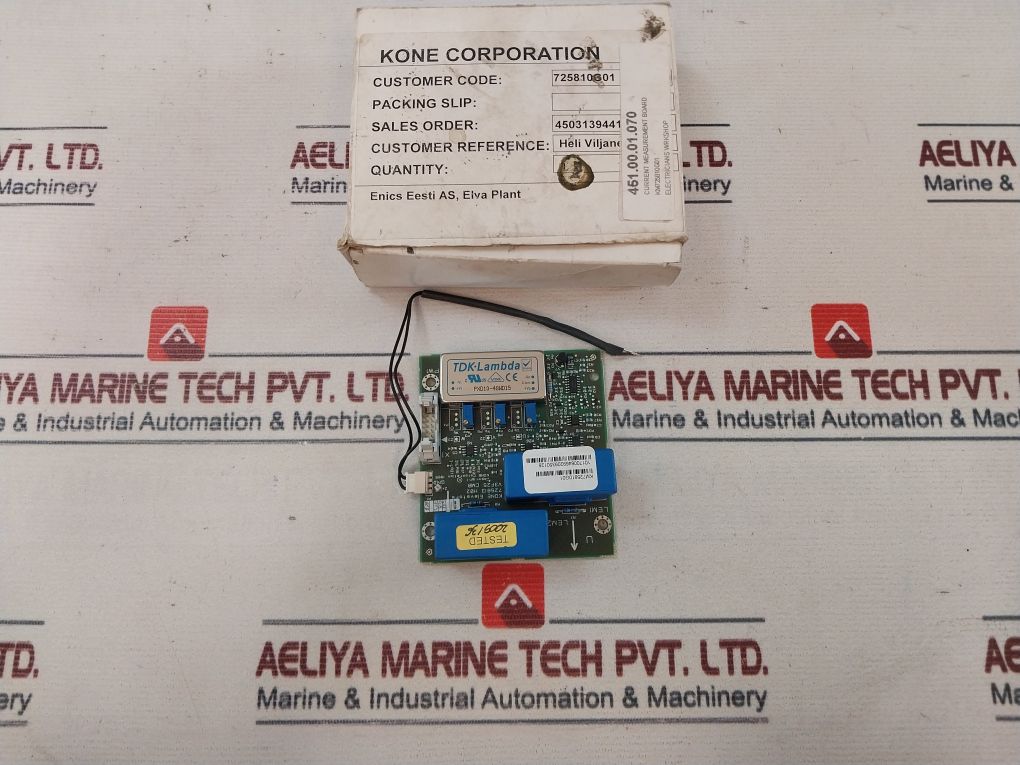 Kone Km725810G01 Current Measurement Board – Aeliya Marine Tech