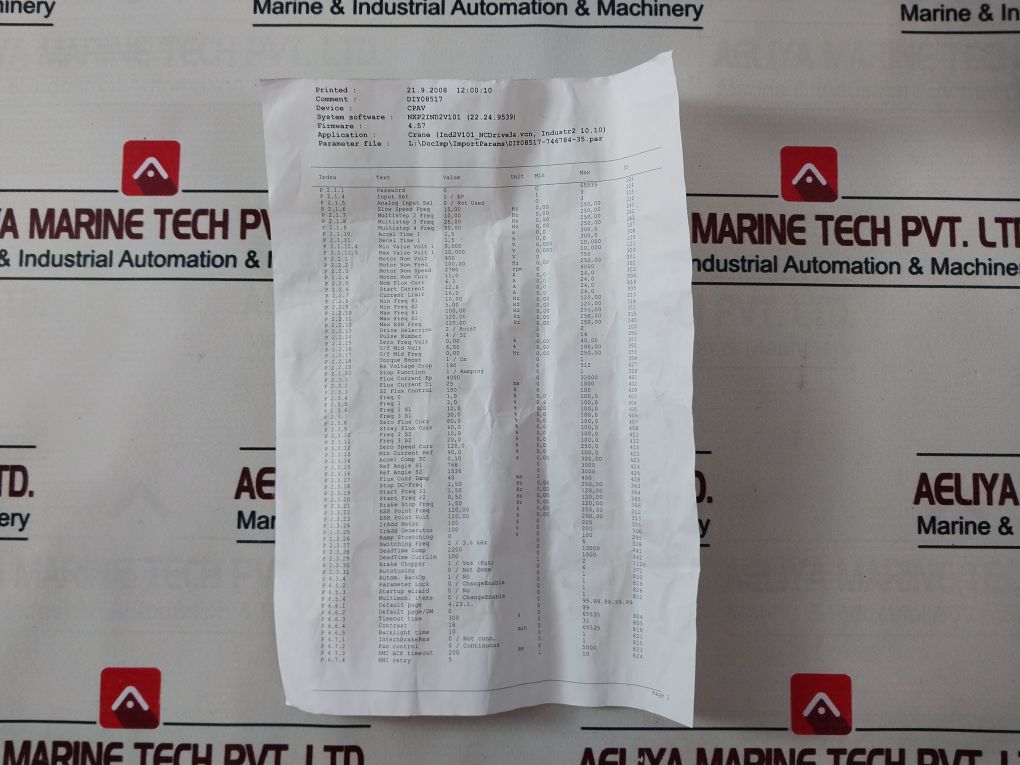 Konecranes Dynalift Vector Ii – Aeliya Marine Tech