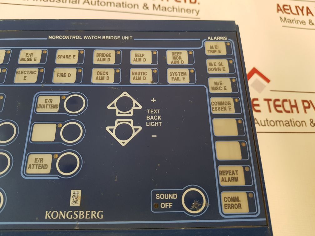 Kongsberg Norcontrol 8100141 Display Wcu Alarm Groups – Aeliya Marine Tech