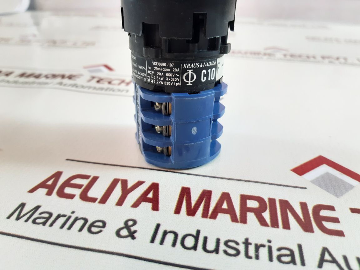 Kraus & Naimer C10 Switch – Aeliya Marine Tech®