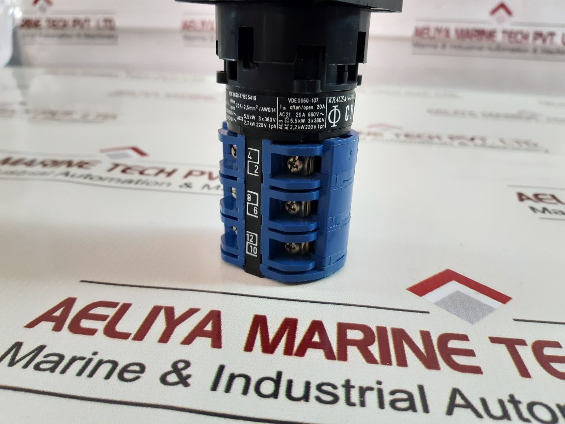 Kraus & Naimer C11 Rotary Switch – Aeliya Marine Tech