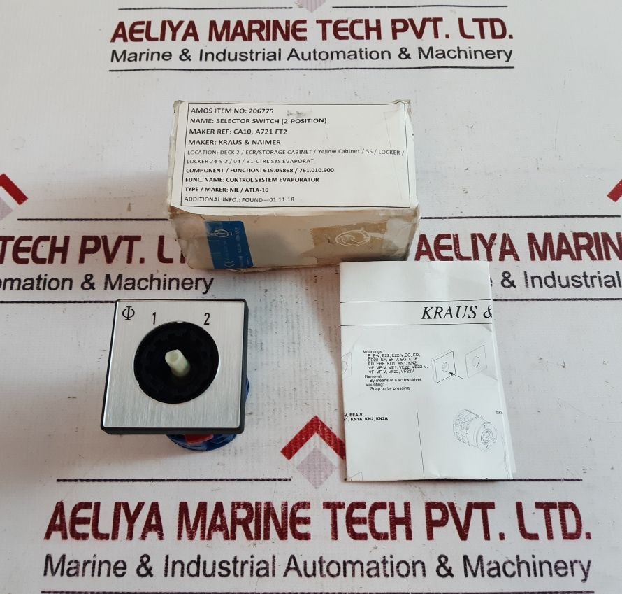 Kraus & Naimer Ca10 Rotary Switch – Aeliya Marine Tech