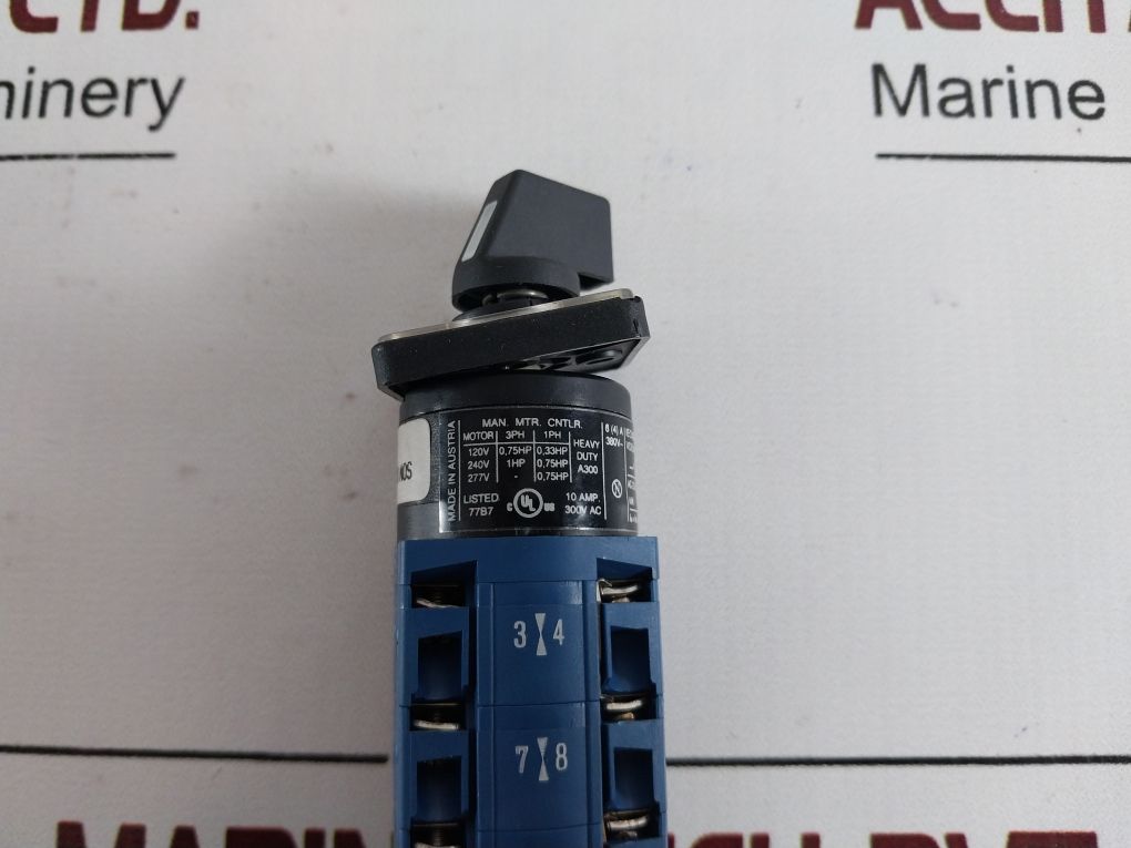 Kraus & Naimer Cg4 Rotary Switch A369 10 Amp. – Aeliya Marine Tech