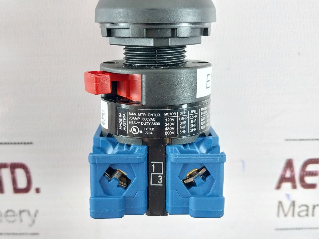 Kraus & Naimer Ch10 Manual Motor Control Switch At15G604 – Aeliya ...
