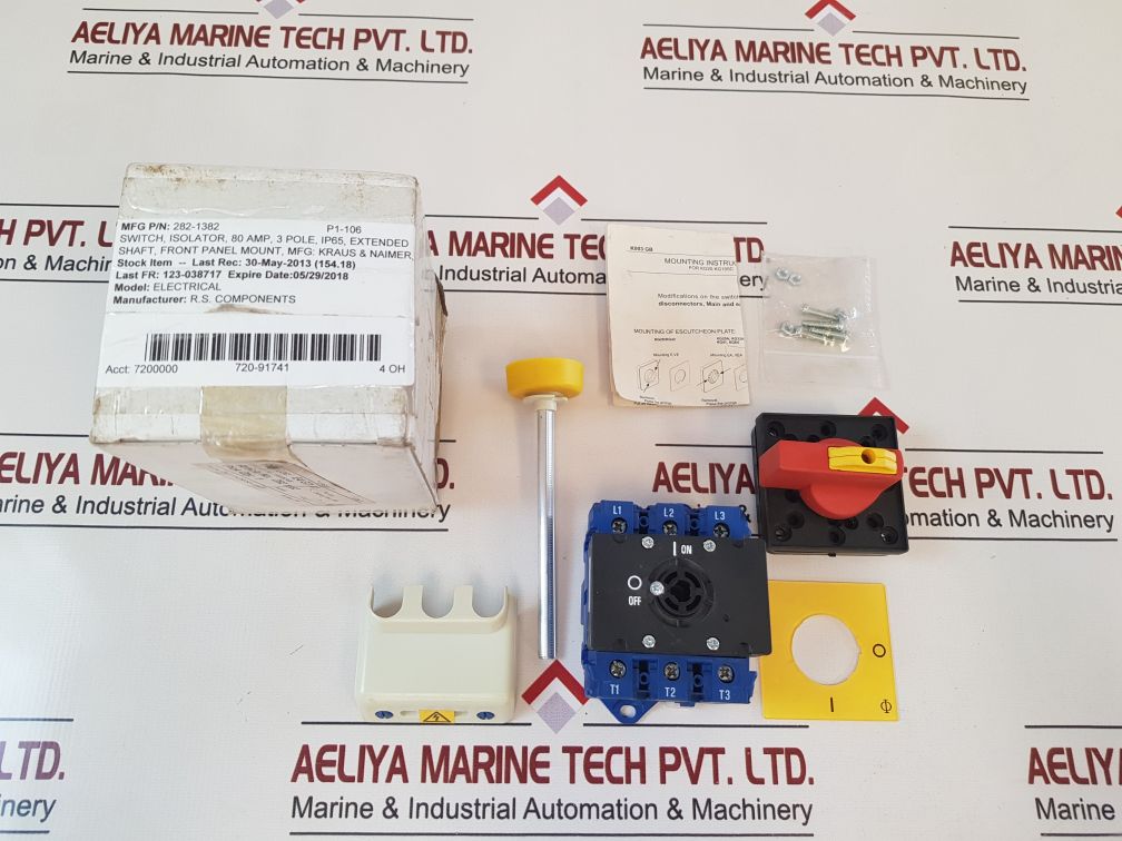 Kraus & Naimer Kg80 Breaker Switch – Aeliya Marine Tech