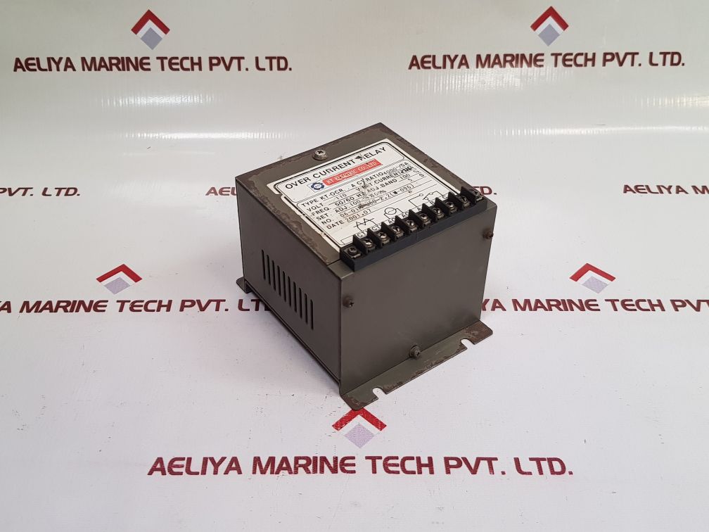 KT Electric KT-OCR..A Over Current Relay | 110V, 50/60Hz Frequency ...