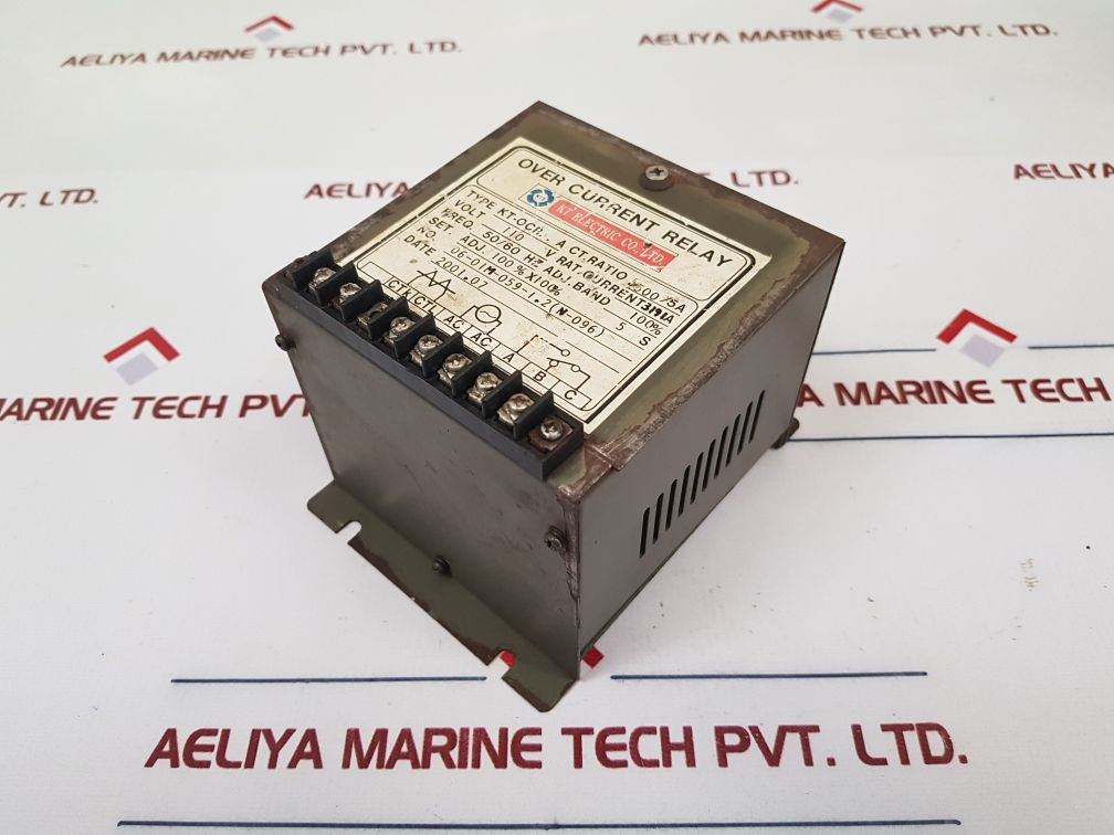 Kt Electric Kt-ocr Over Current Relay – Aeliya Marine Tech