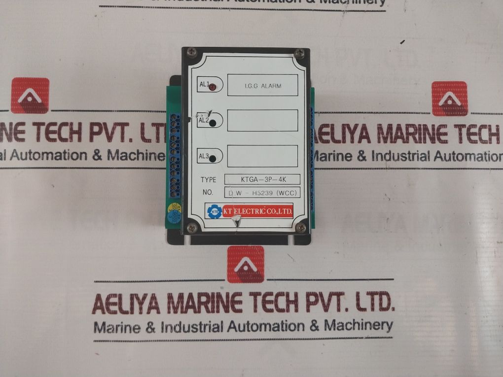 Kt Electric Ktga-3P-4K Electric Annunciator – Aeliya Marine Tech