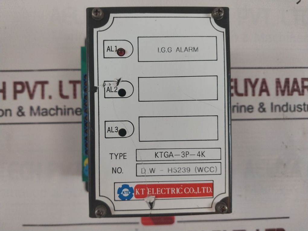 Kt Electric Ktga-3P-4K Electric Annunciator – Aeliya Marine Tech