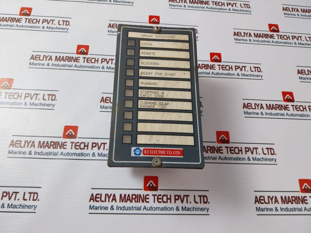Kt Electric Ktms-20-10 Group Alarm Panel Indicator – Aeliya Marine Tech