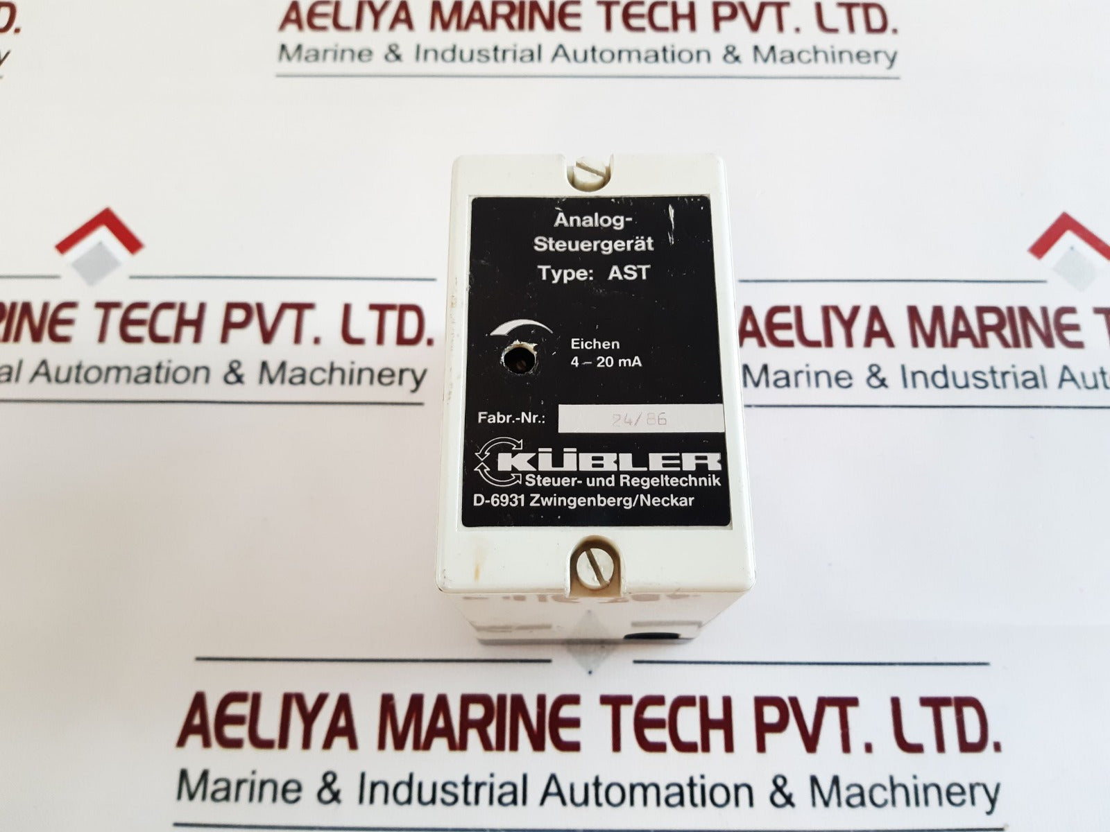 Kubler Ast Analog Control Unit 4-20 Ma – Aeliya Marine Tech