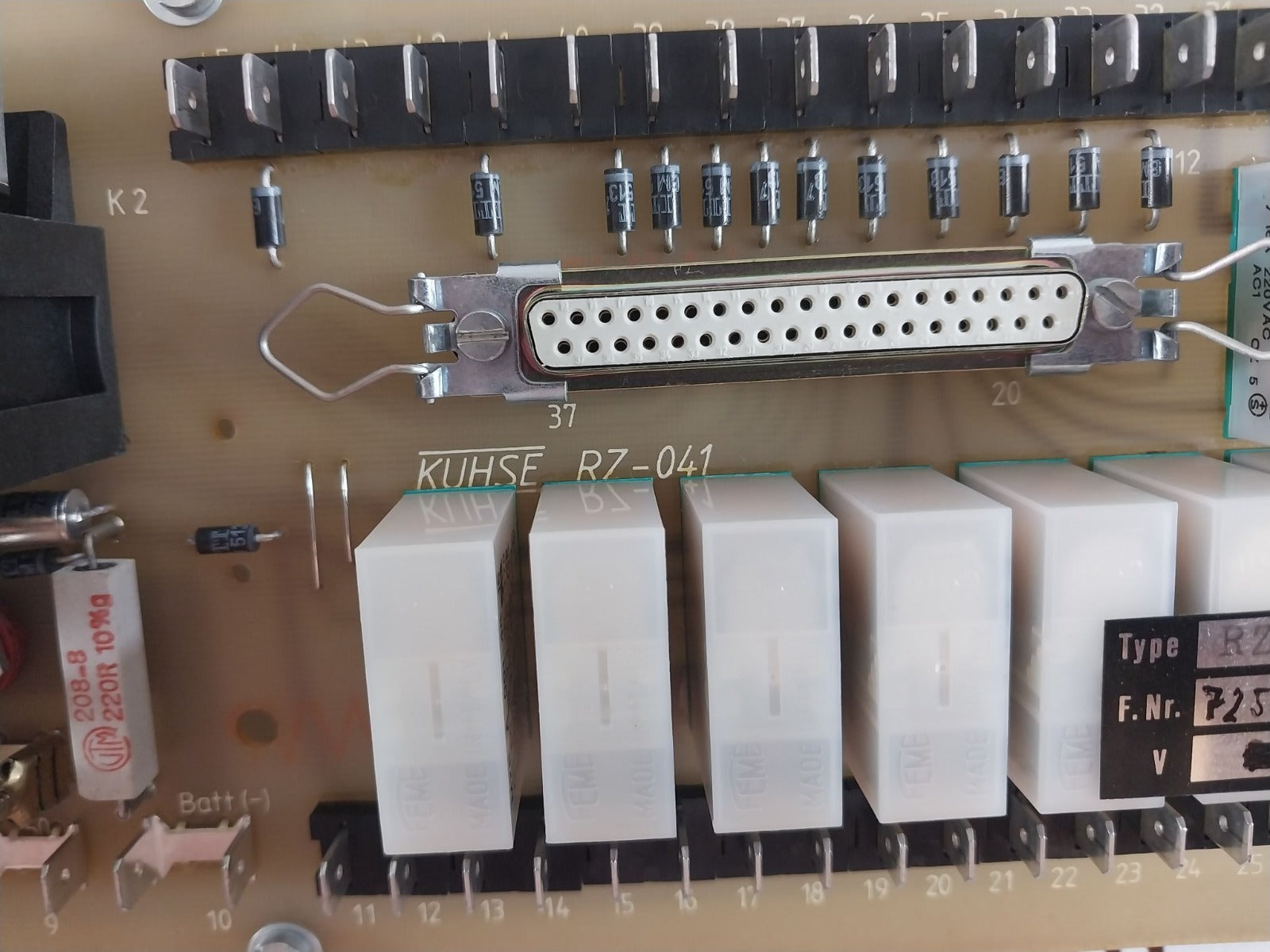 Kuhse Rz-041 Relay Board – Aeliya Marine Tech