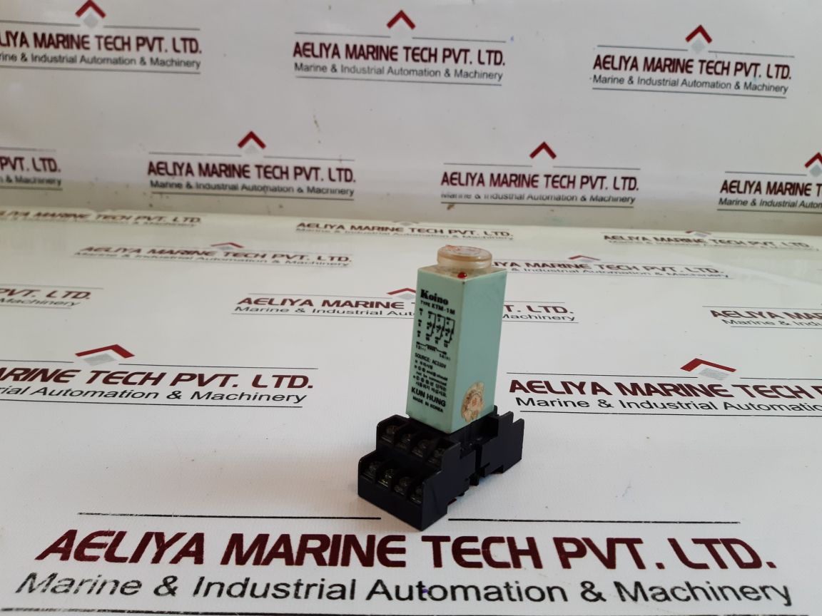 Kun Hung Ktm-1M Timing Relay 0 To 30 Sec With Socket Base – Aeliya ...