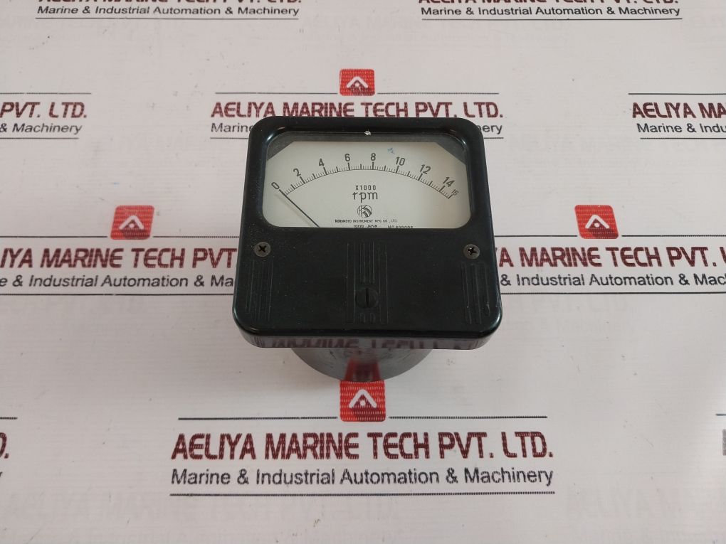 Kuramoto Instrument 899096 X1000 Rpm Meter 0-15 – Aeliya Marine Tech®