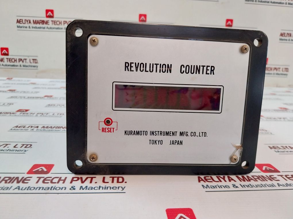 Kuramoto Instrument Cp-1 Revolution Counter Ac100V – Aeliya Marine Tech®