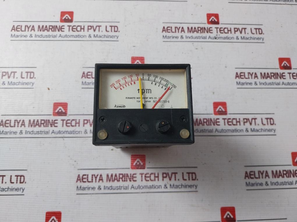 Kuwano Rlm-80, 250-0-250 Rpm Meter Relay Dc 24V – Aeliya Marine Tech