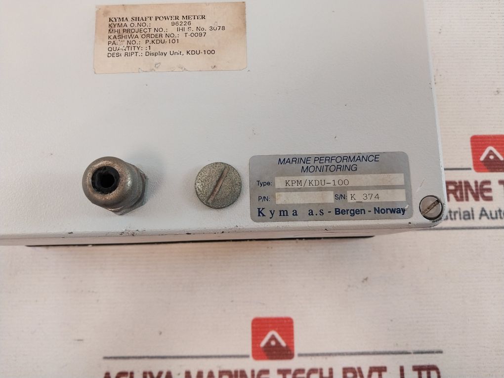 Kyma Kpm/Kdu-100 Performance Monitoring Display Unit – Aeliya Marine Tech