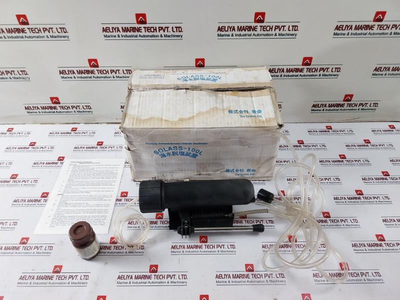 Kyumei Solass-100L Manually Powered Reverse Osmosis Desalinator 32Ml ...