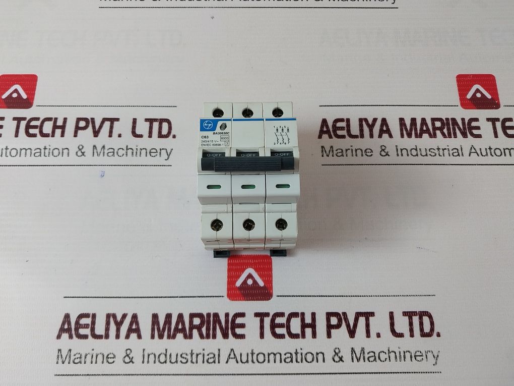L&T Ba30630C C63 63A 240/415Vac Miniature Circuit Breaker Switch ...