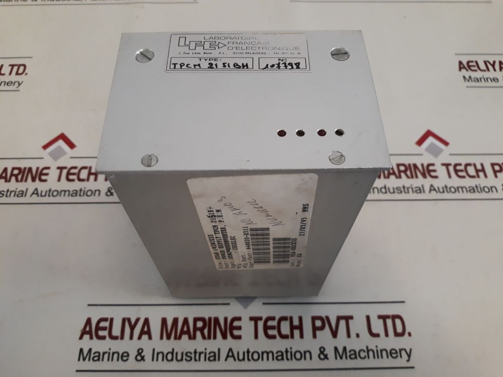 Laboratorie Francais D’electronique Power Supply Tpcm 2151Bh – Aeliya ...