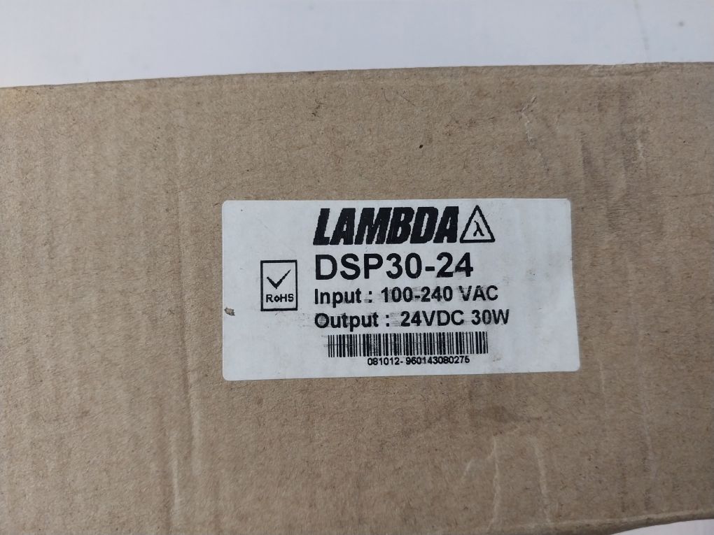 Lambda Dsp 30-24 Din Rail Power Supply – Aeliya Marine Tech