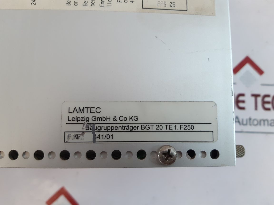 Lamtec 20Tef.F250 Rack Fn 01,F 250 – Aeliya Marine Tech