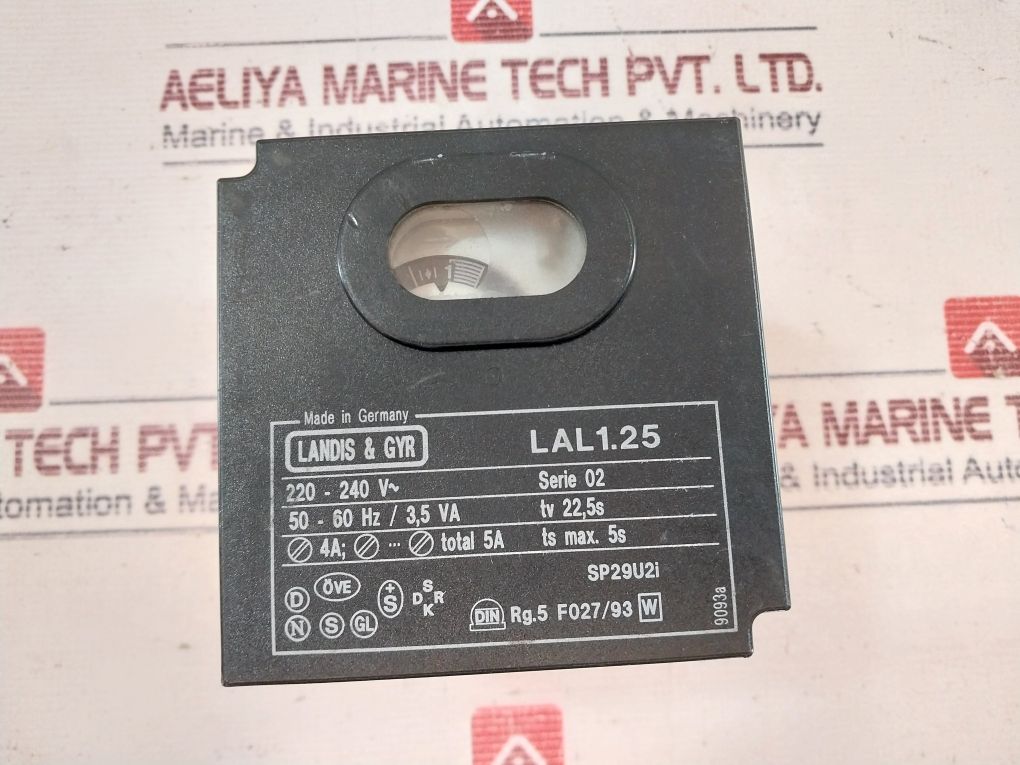 Landis & Gyr Lal1.25 Oil Burner Control 220-240 V – Aeliya Marine Tech