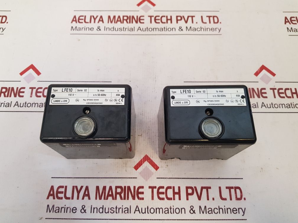 Landis & Gyr Lfe10-110V Flame Detector Relay – Aeliya Marine Tech