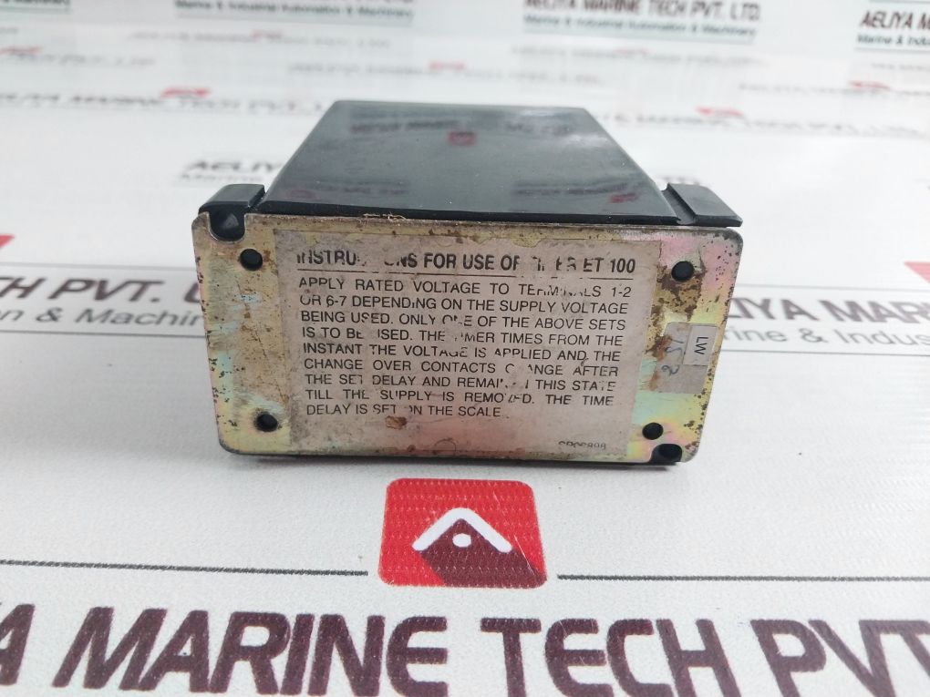 Larsen & Toubro Et100 Timer 3-10 Secs – Aeliya Marine Tech®