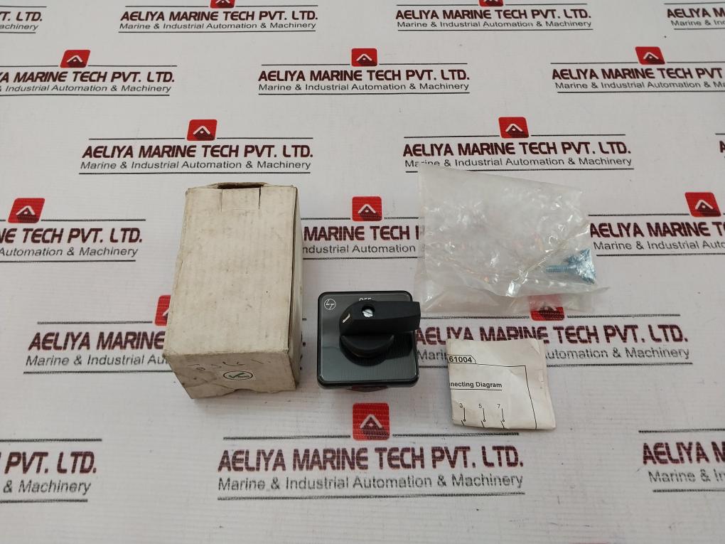 Larsen & Toubro S10-61003-b13 Cam Operated Rotary Switch 440V-10A 50 ...