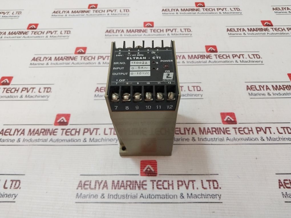 Lectrotek Eltran-cti Voltage Transducer 240Vac 50Hz – Aeliya Marine Tech
