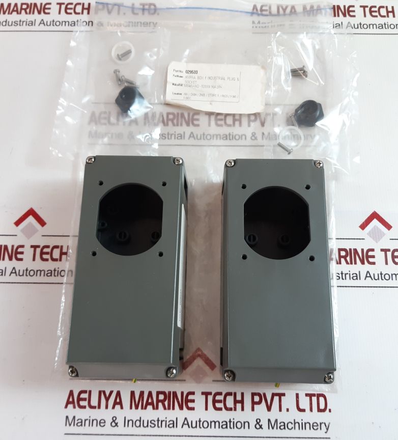 Legrand- 52089 16A 2P+ Hypra Box F Industrial Plug & Socket – Aeliya ...