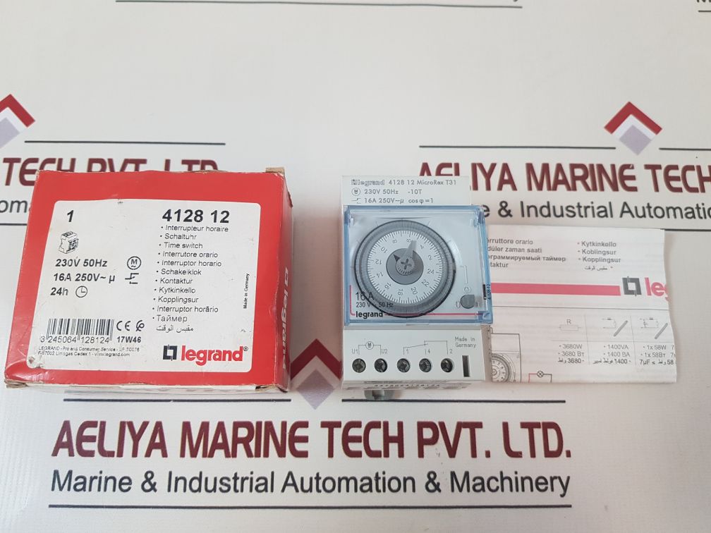 Legrand 4128 12 Timer Microrex T31 – Aeliya Marine Tech