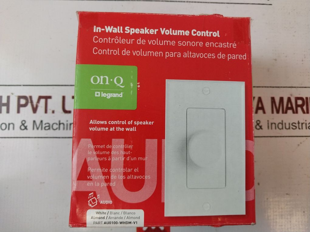 Legrand Au0100-whdm-v1 In-wall Speaker Volume Control – Aeliya Marine Tech®
