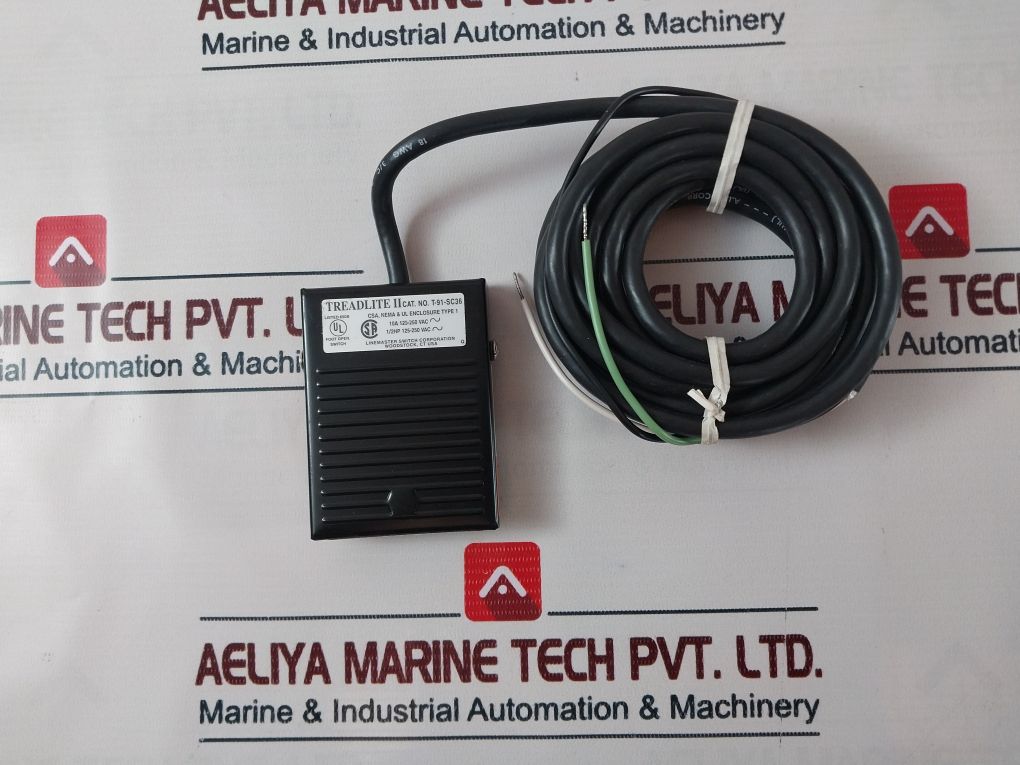 LINEMASTER T-91-SC36 Foot Operated Switch 10A 125-250VAC – Aeliya ...