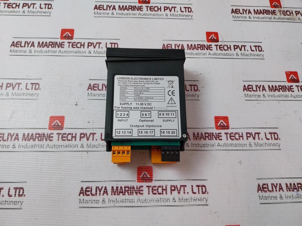 London Electronics Pro-3-x-r-11-30D Display Unit – Aeliya Marine Tech