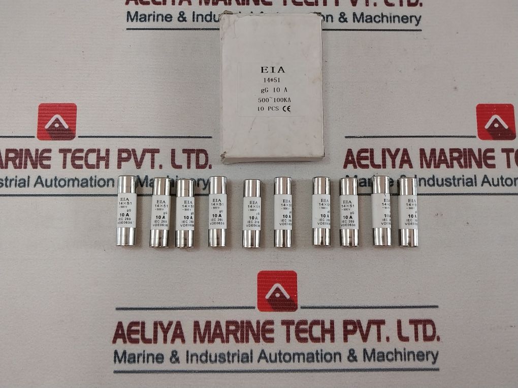 Lot Of 10X Eia 14X51 Fuse 10A ~500V – Aeliya Marine Tech