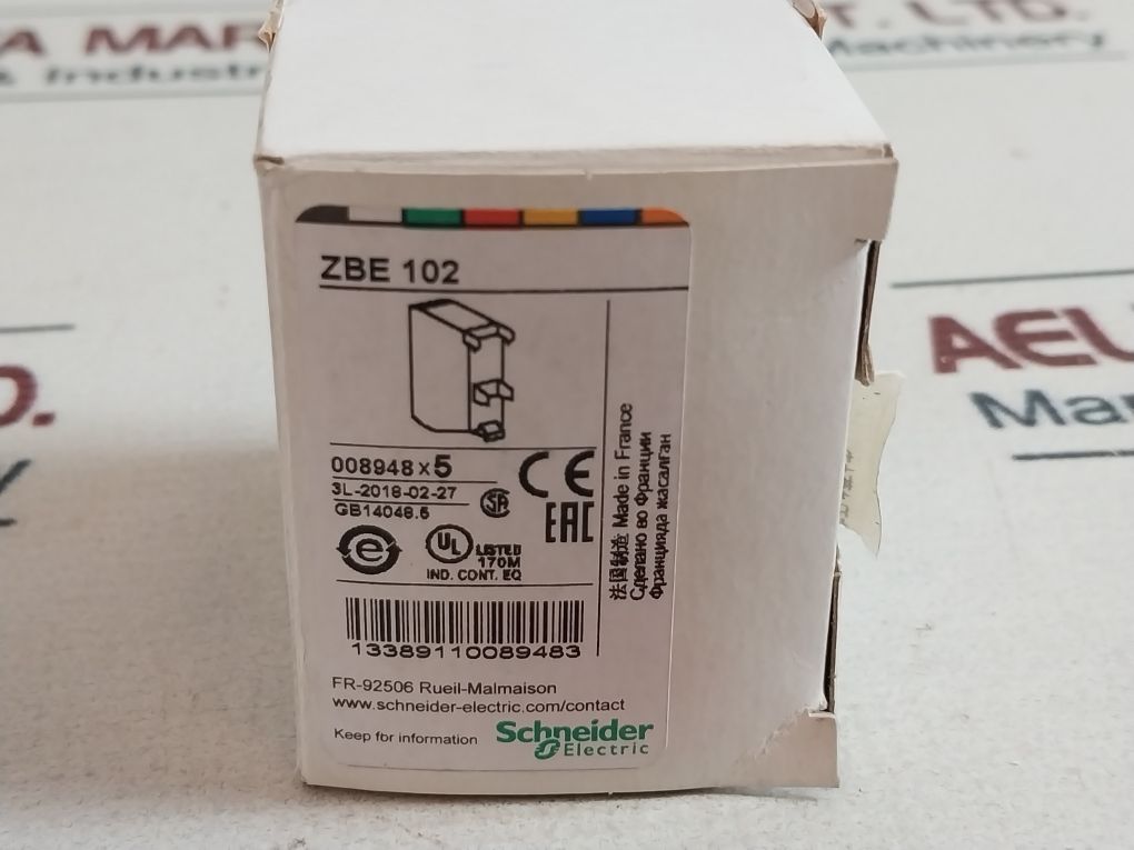 Lot Of 10X Schneider Electric Zbe-102 Contact Block 240V – Aeliya ...