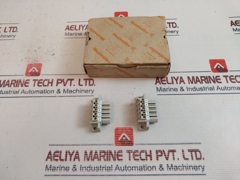 Lot Of 10X Weidmuller 1612050000 Pcb Plug-in Connector – Aeliya Marine ...